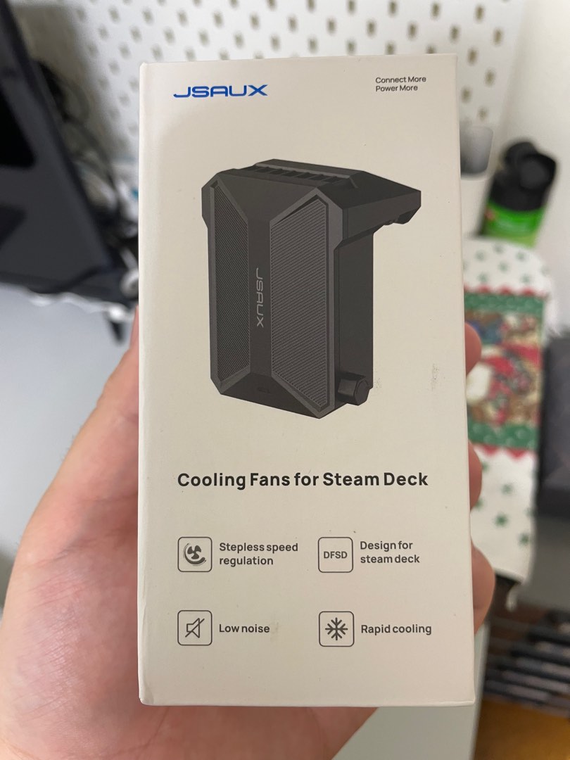JSAUX Cooling fan for steam deck, Computers & Tech, Parts & Accessories ...