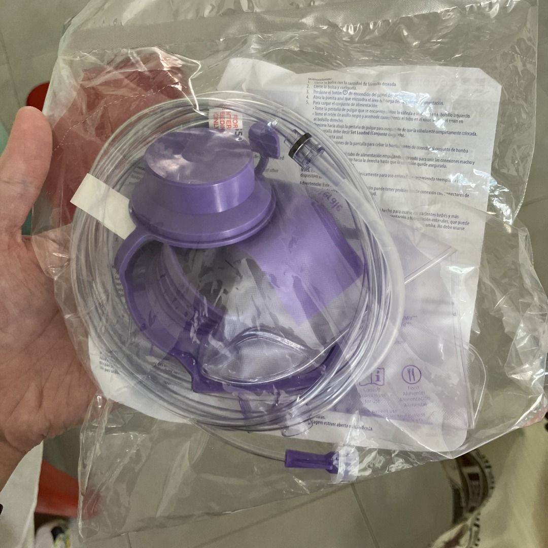 Kangaroo Covidien Feeding Bag 500mL, Health & Nutrition, Medical ...