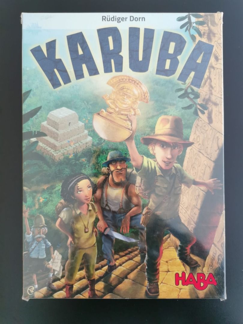 Karuba family board game with Volcano mini expansion, Hobbies & Toys ...