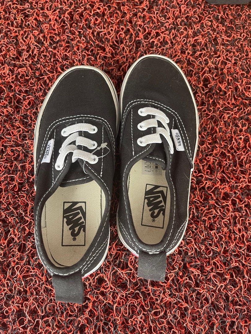 Kasut VANS hitam kanak-kanak, Babies & Kids, Babies & Kids Fashion on ...