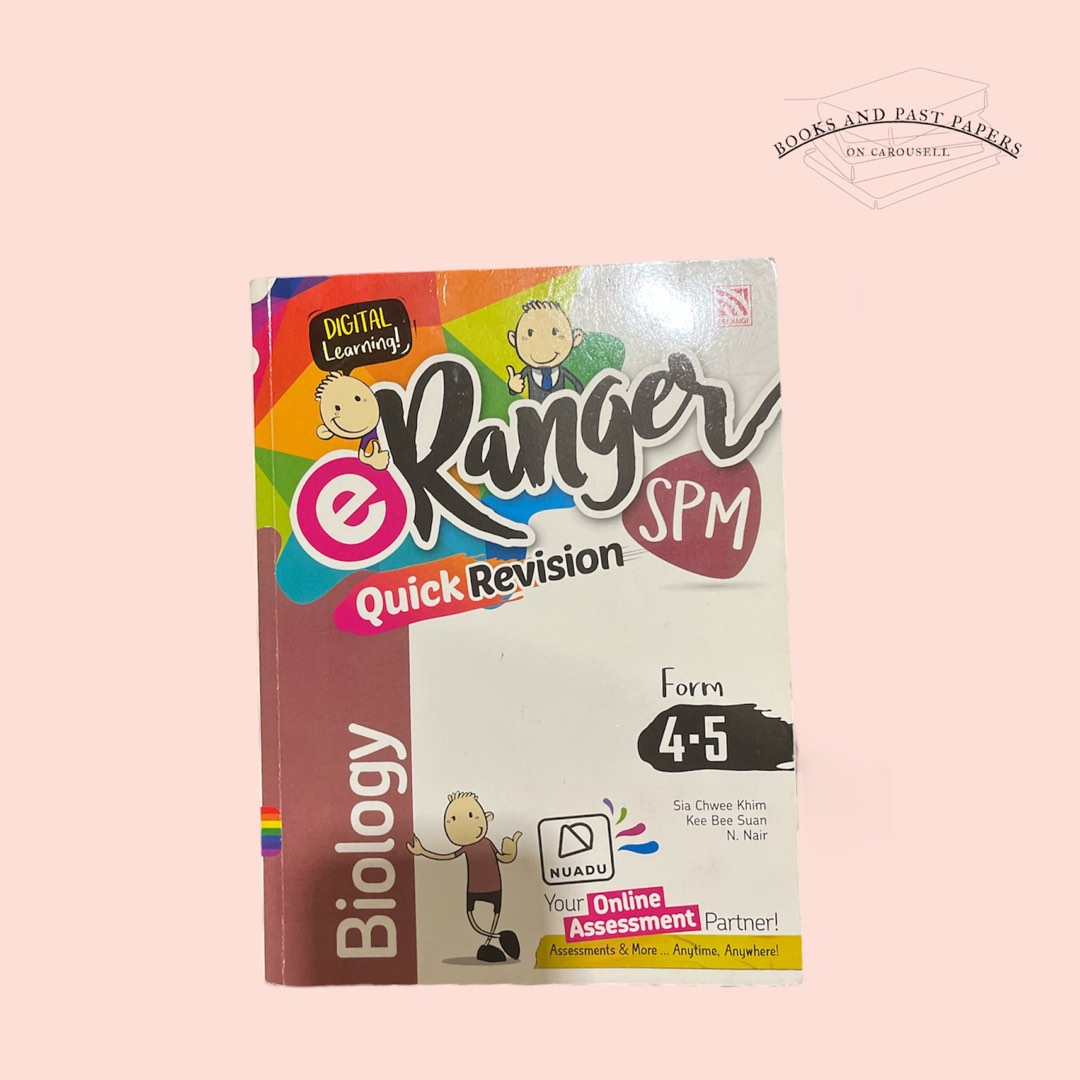 KBSM SPM Biology Quick Revision book (eRanger), Hobbies & Toys, Books ...