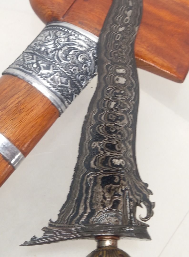 Keris Melayu Riau Luk 7 Dwi Warna Collection Purposes, Hobbies & Toys ...