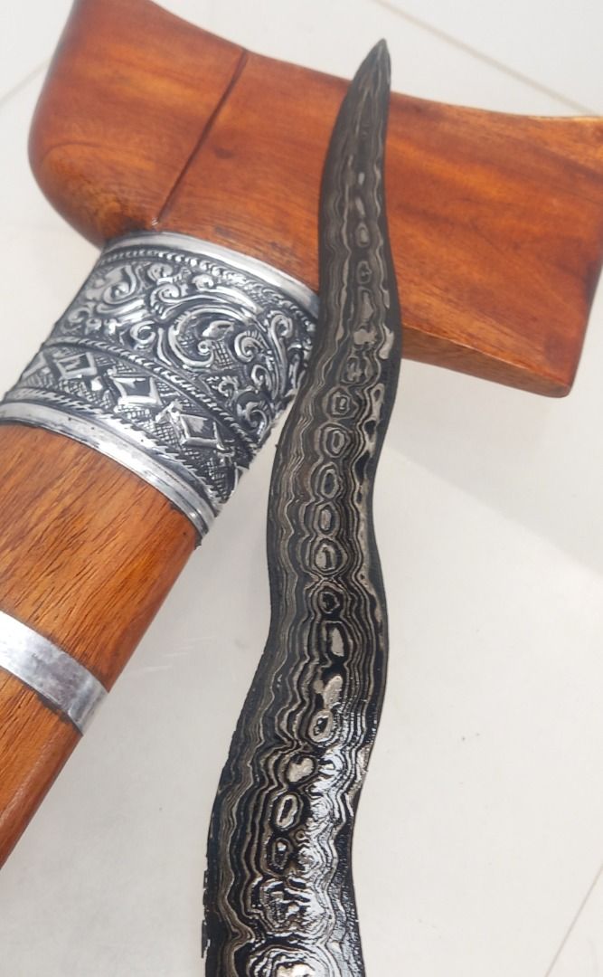 Keris Melayu Riau Luk 7 Dwi Warna Collection Purposes, Hobbies & Toys, Memorabilia ...