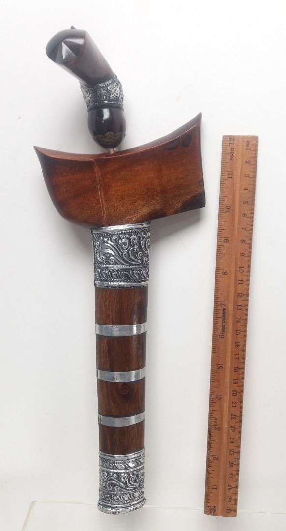 Keris Melayu Riau Luk 9 Dwi Warna Collection Purposes, Hobbies & Toys ...