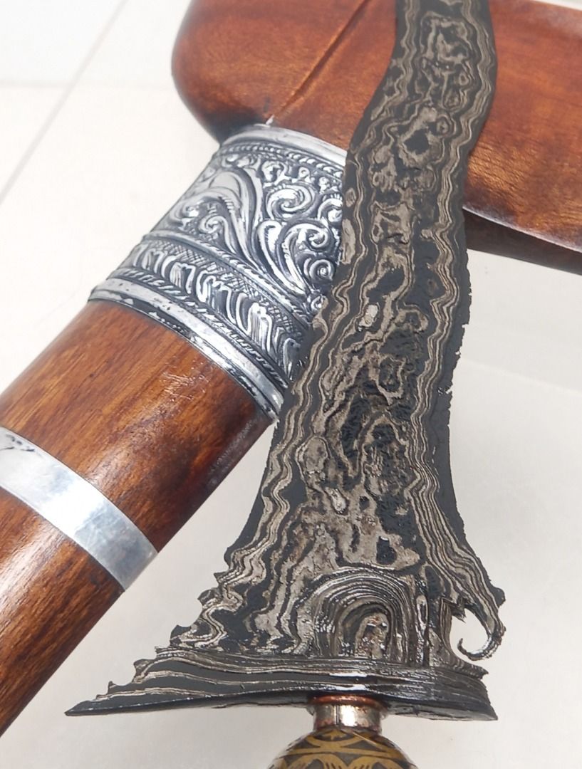 Keris Melayu Riau Luk 9 Dwi Warna Collection Purposes, Hobbies & Toys ...