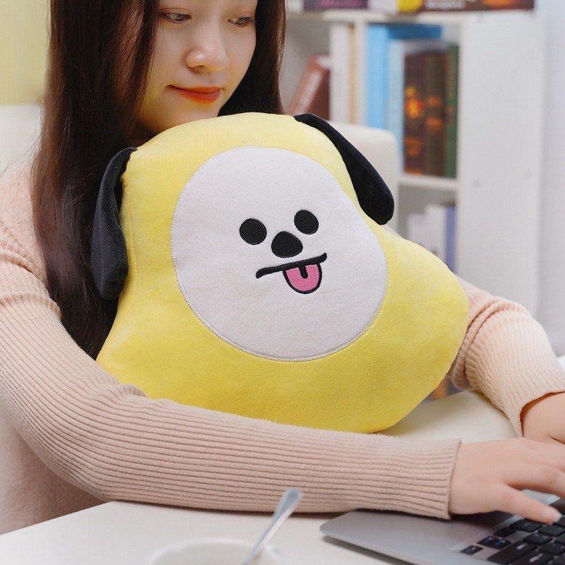 KPOP BTS Bangtan bt21 pillow face smile doll cushion plush toy stuffed ...