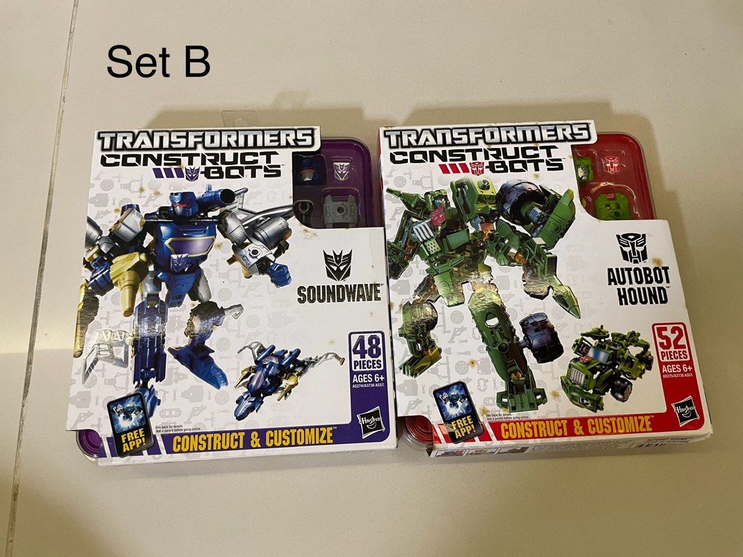 Kre-O Transformers (Grimlock) and Transformers Construct Bots, Hobbies & Toys, Toys & Games on ...