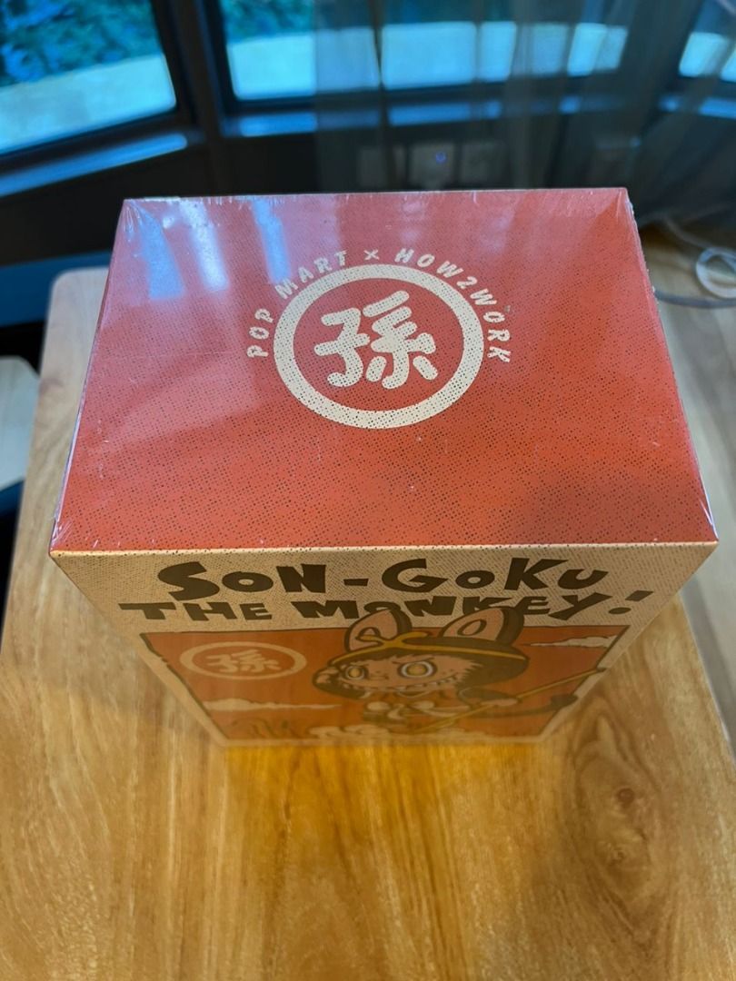 Labubu Son-Goku The Monkey Limited Edition POP MART x HOW2WORK, Hobbies ...