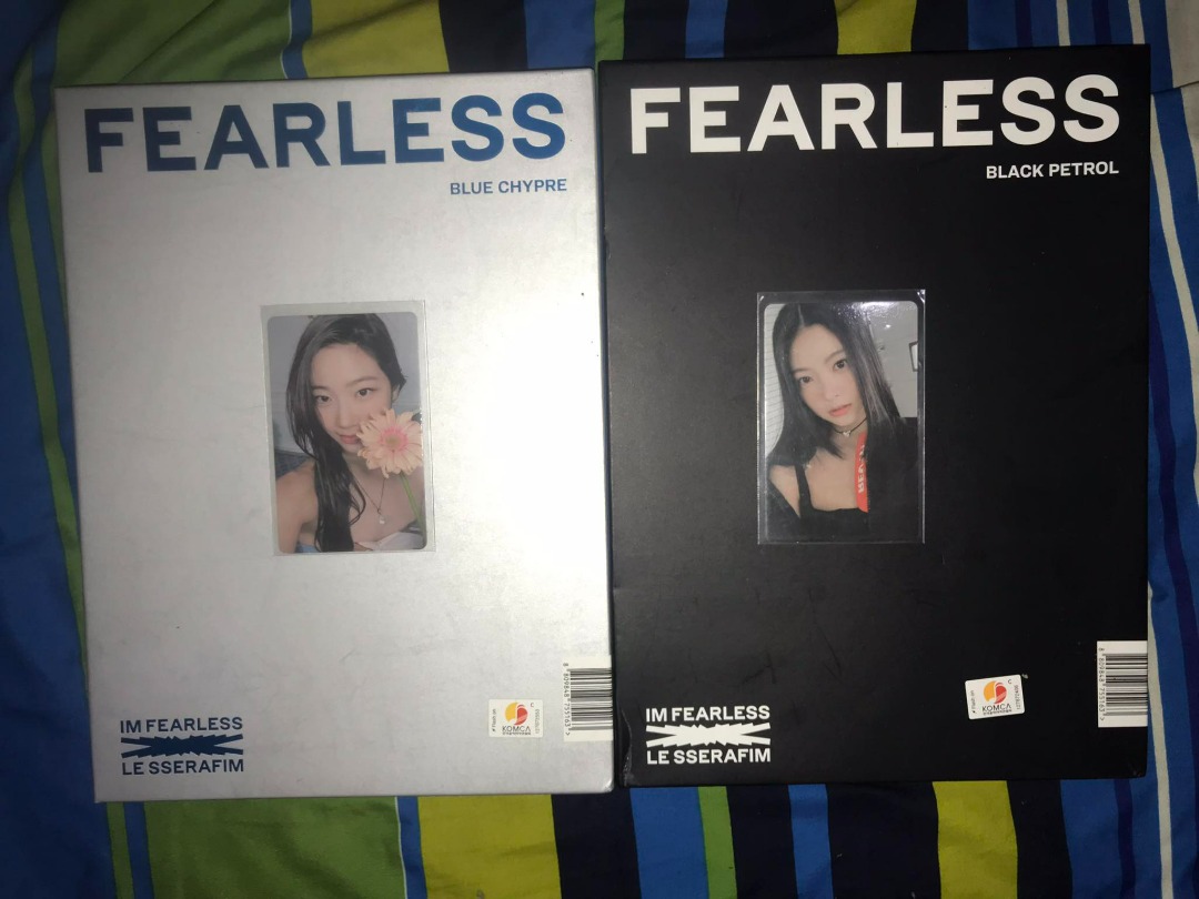 LE SSERAFIM FEARLESS Albums, Hobbies & Toys, Memorabilia & Collectibles ...