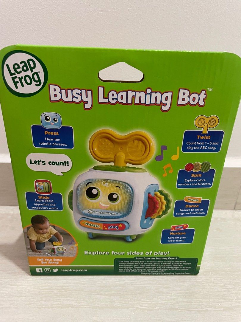Leapfrog Busy Learning Bot, Babies & Kids, Infant Playtime on Carousell
