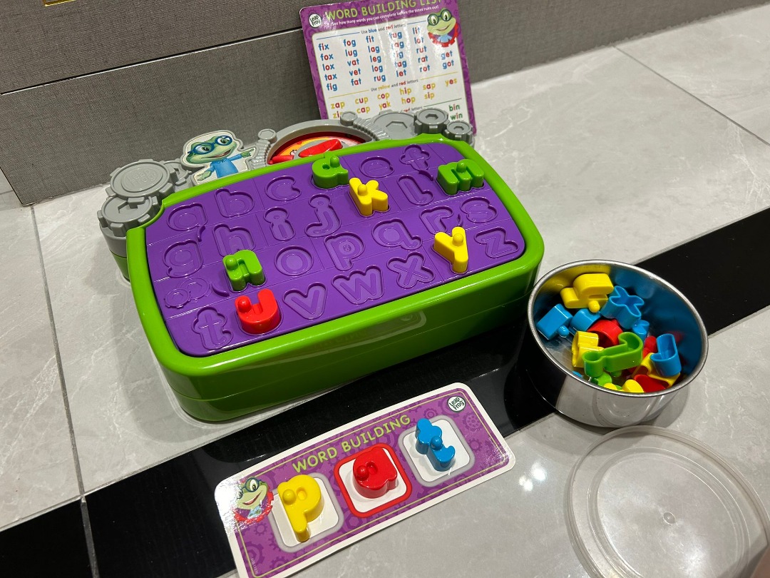 LeapFrog Letter Factory Leaping Letters, Hobbies & Toys, Toys & Games ...