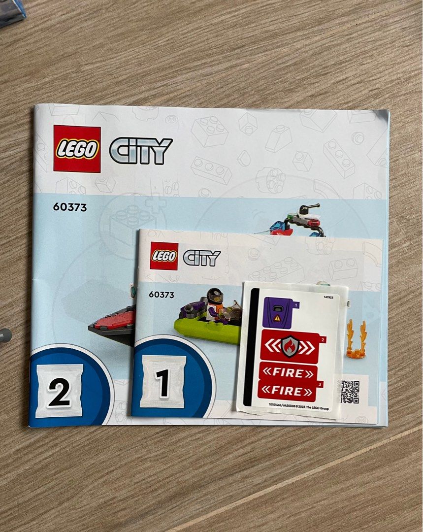Lego 60373 City Fire Rescue Boat, Hobbies & Toys, Toys & Games on Carousell