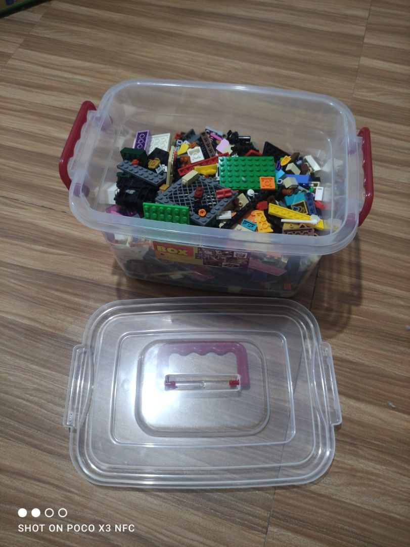 LEGO BUCKET ORIGINAL WITH LEGO MARKINGS, Hobbies & Toys, Toys & Games ...