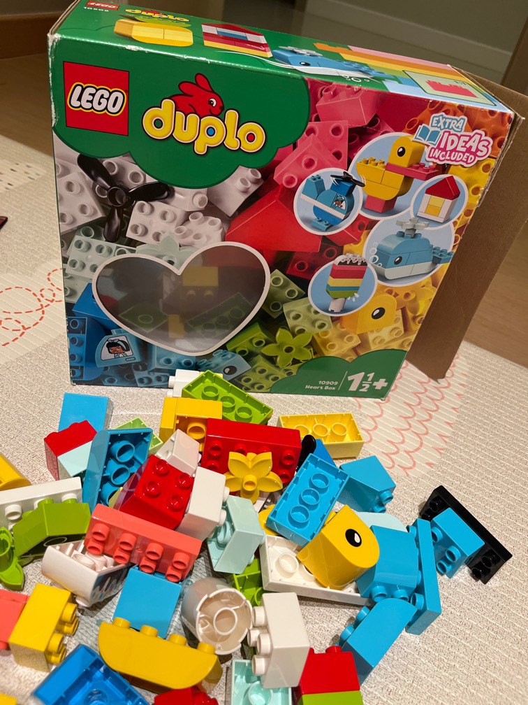 Lego Duplo Heart Box 10909, Hobbies & Toys, Toys & Games on Carousell