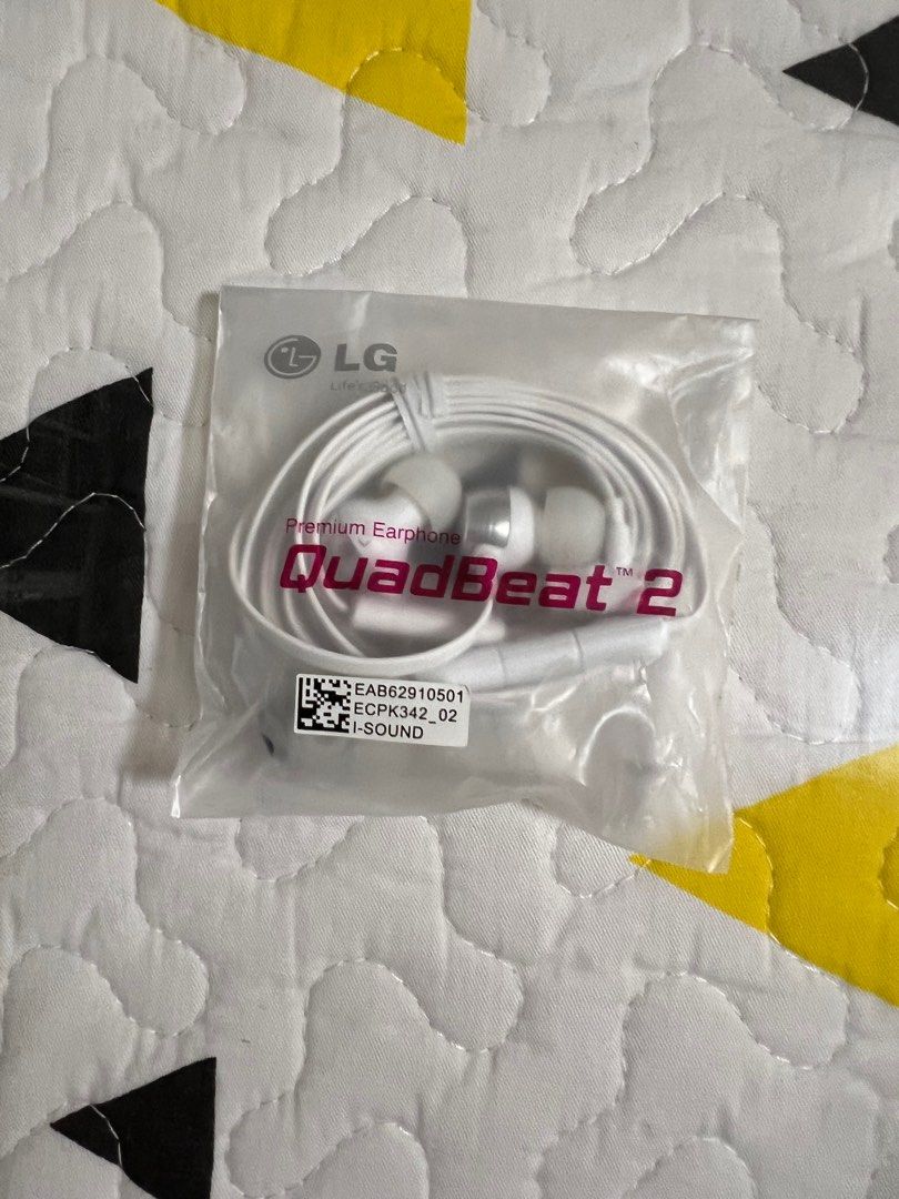 LG QuadBeat 2 earphone 耳機, 音響器材, 耳機 - Carousell