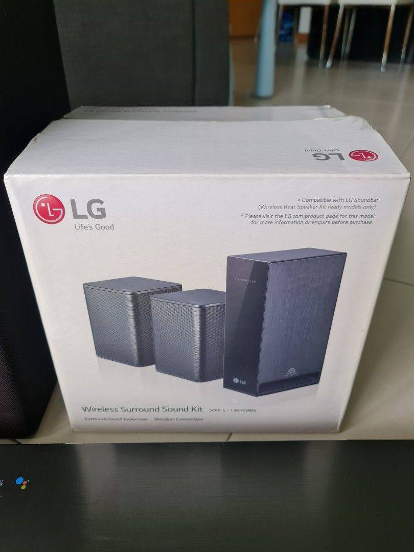 LG wifi sound bar with woofer and surround sound kit, Audio, Soundbars ...