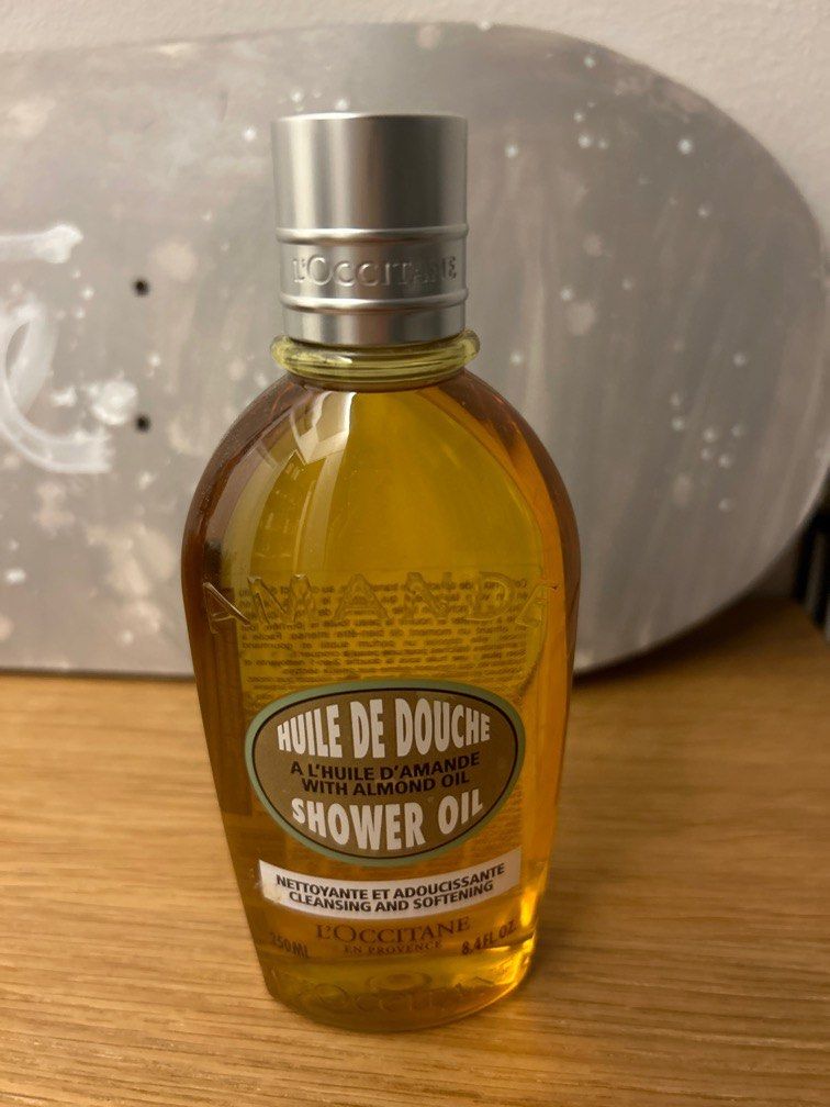 Loccitane shower oil (almond oil) 250ml, Beauty & Personal Care, Bath ...