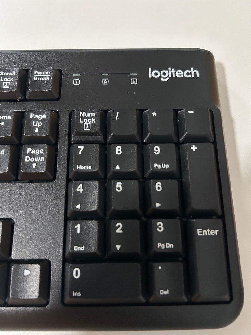 Logitec Wired Keyboard Computers And Tech Parts And Accessories Computer