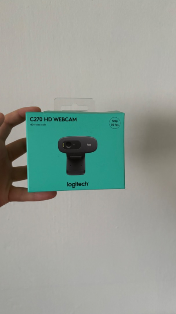 Logitech C270 HD WEBCAM, Computers & Tech, Parts & Accessories, Webcams ...
