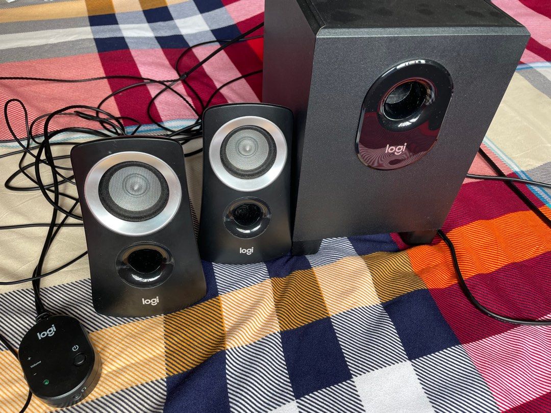 logitech z313 speaker, Audio, Soundbars, Speakers & Amplifiers on Carousell
