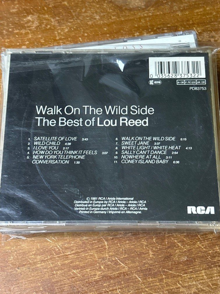Lou reed - collection, Hobbies & Toys, Music & Media, CDs & DVDs on ...