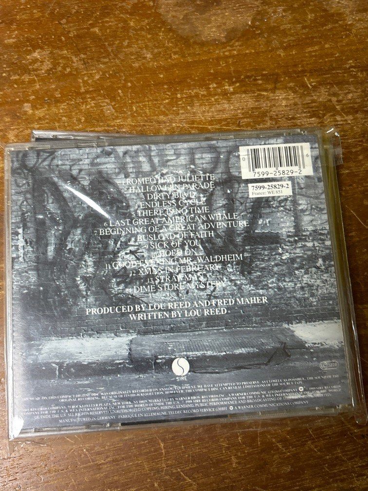 Lou reed - collection, Hobbies & Toys, Music & Media, CDs & DVDs on ...