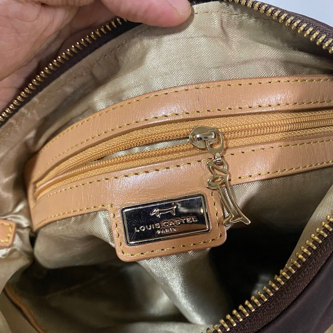 Louis Castel Shoulderbag, Fesyen Wanita, Tas & Dompet di Carousell
