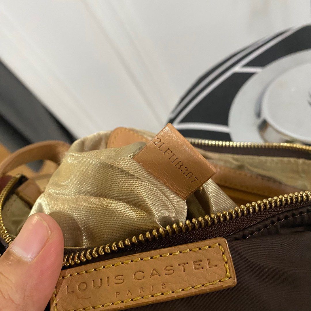 Louis Castel Shoulderbag, Fesyen Wanita, Tas & Dompet di Carousell