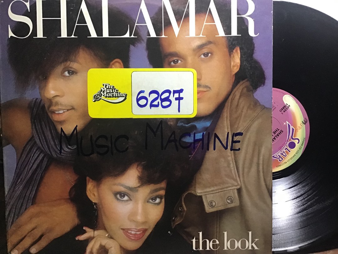 LP Shalamar (Jody Watley) - The Look OOP USA VINYL RECORD Anubis Piring Hitam 70s 80s Pop ...