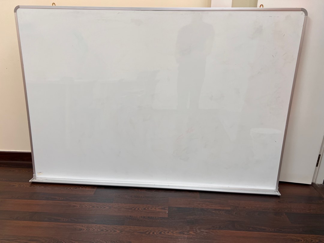 Magnetic Whiteboard (1.8m by 1.2m), Furniture & Home Living, Furniture ...
