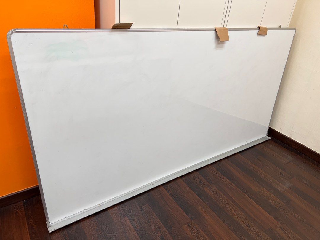 Magnetic Whiteboard (2.4m by 1.2m), Furniture & Home Living, Furniture ...