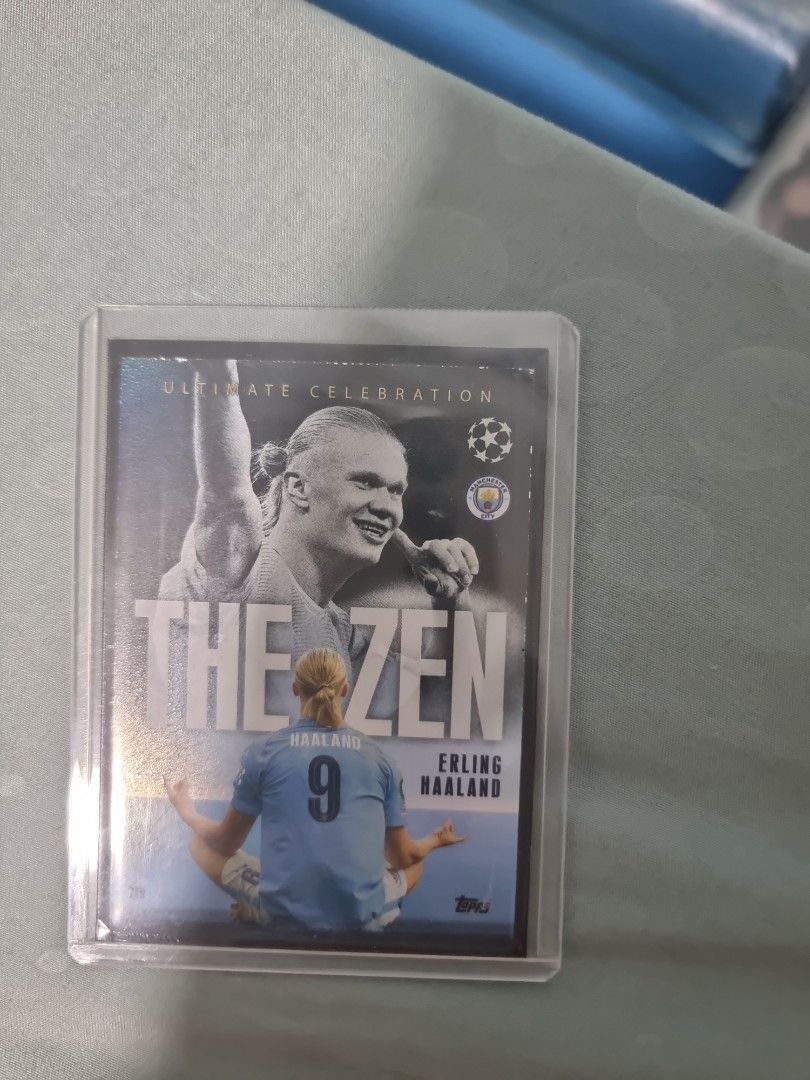 Match attax 23/24 Haaland THE ZEN celebration card, Hobbies & Toys ...