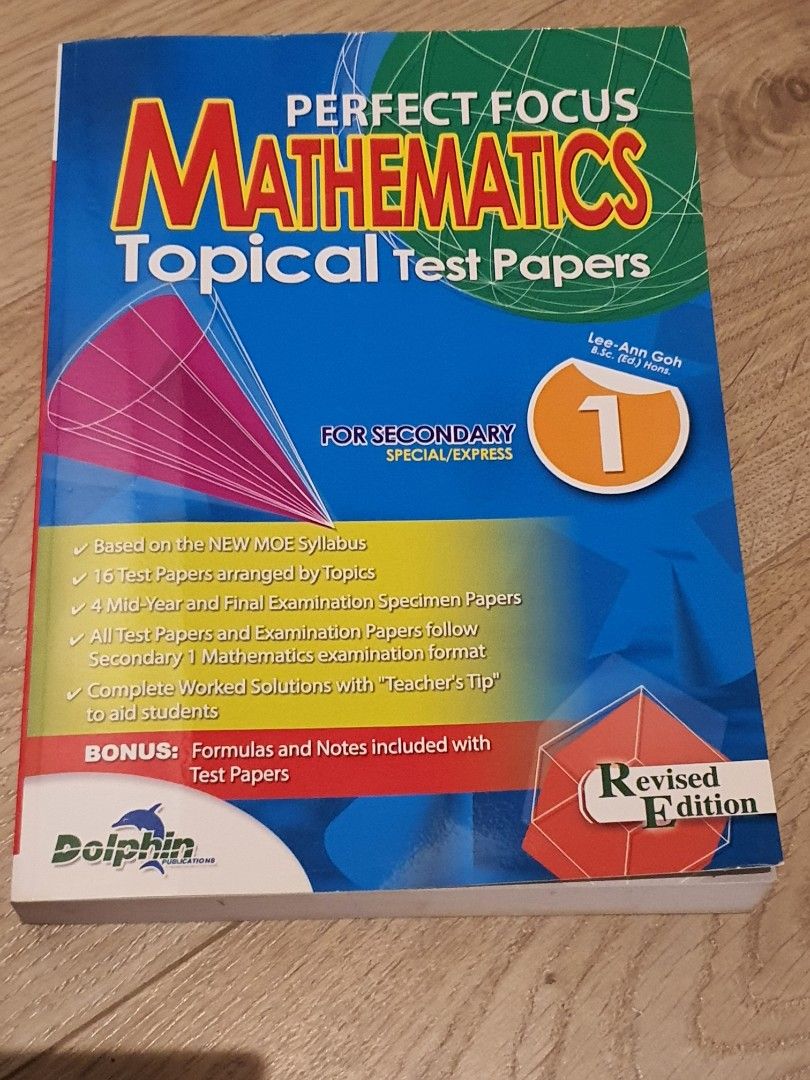 Math sec 1 practice book, Hobbies & Toys, Books & Magazines, Assessment ...