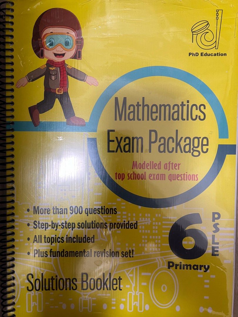 Mathematics exam package psle p6 PhD Education, Hobbies & Toys, Books ...