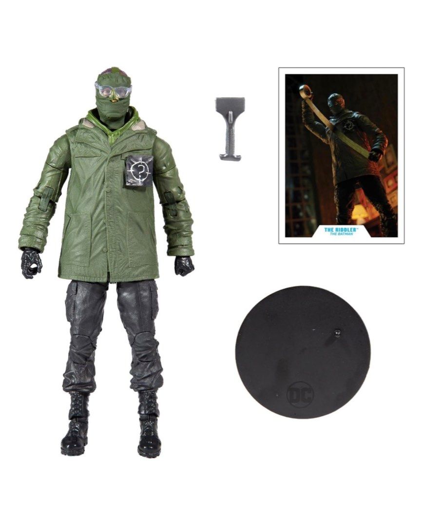 McFarlane DC The Riddler The Batman 7 inch Action Figure with ...