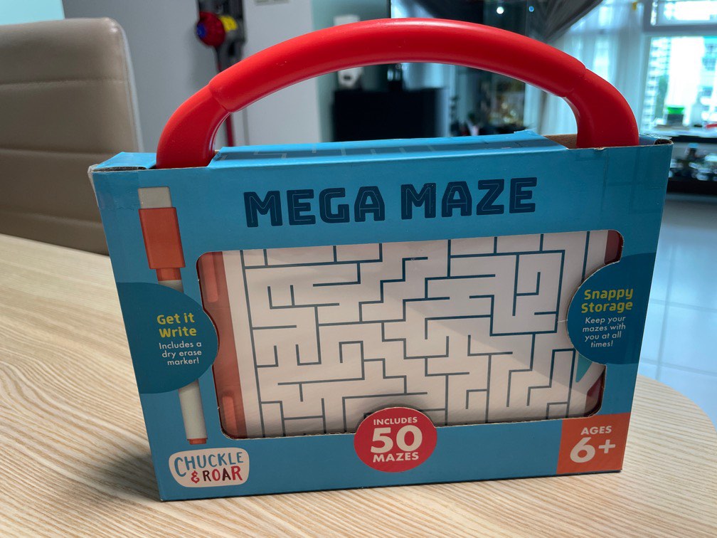 Mega Maze with carrier and storage, Hobbies & Toys, Toys & Games on ...