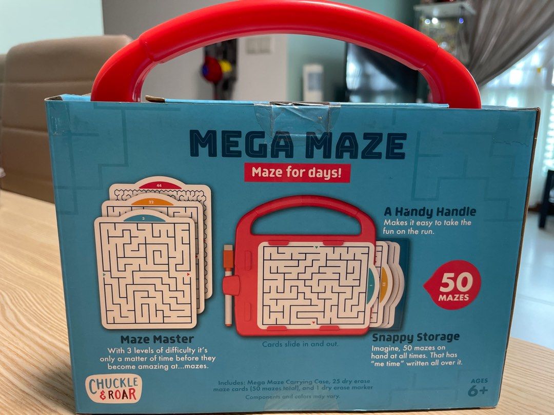 Mega Maze with carrier and storage, Hobbies & Toys, Toys & Games on ...