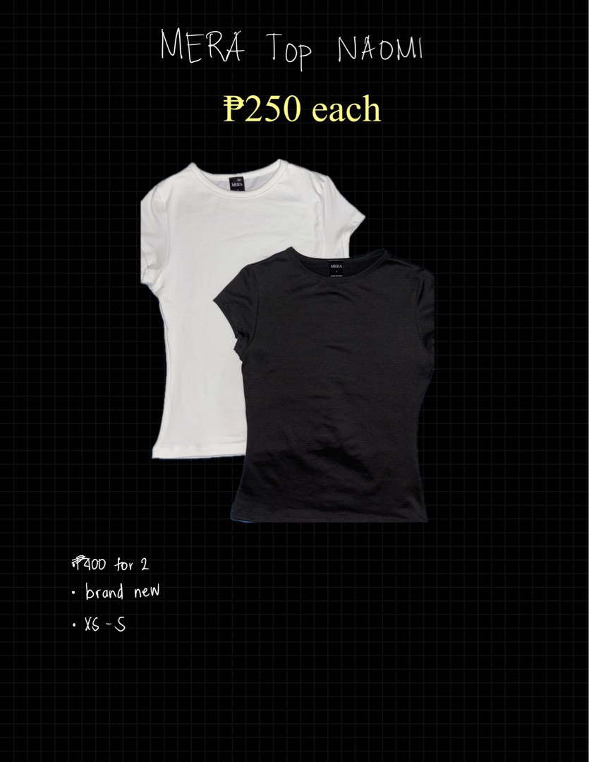 Mera Top Naomi, Women's Fashion, Tops, Shirts on Carousell