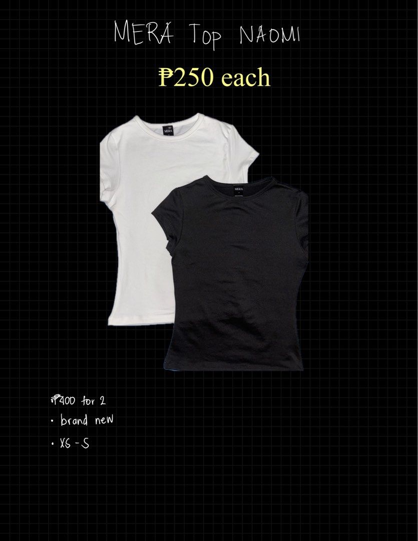Mera Top Naomi, Women's Fashion, Tops, Shirts on Carousell