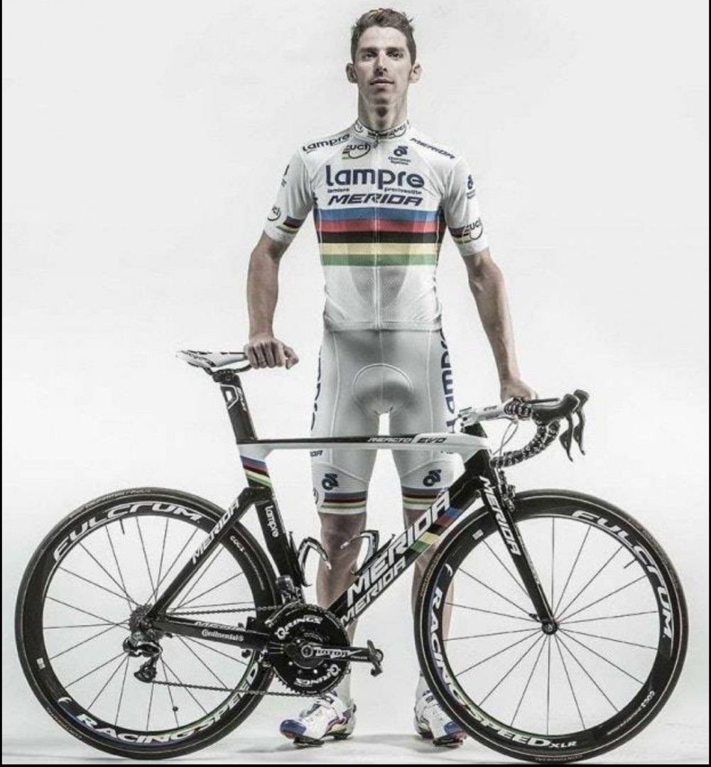 最後一台Merida Reacto 5000-Ltd -世界冠軍 Rui Costa簽名Lampre 車隊限量版空力公路車(捷安特Giant Propel,TCR,Fuji 可參考), 體育 ...