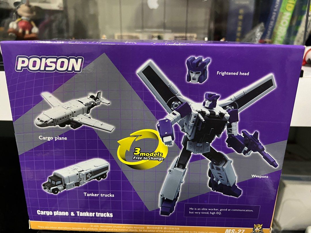 MFT Transformer MS-27A Poison G1 Octaine, Hobbies & Toys, Toys & Games ...