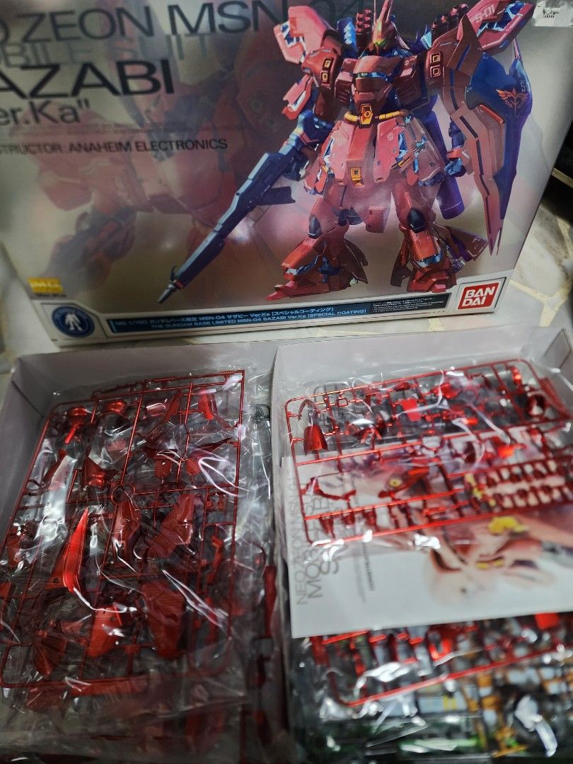 MG wing, Red Dragoon, Sazabi, Eclipse, Hobbies & Toys, Toys & Games on ...