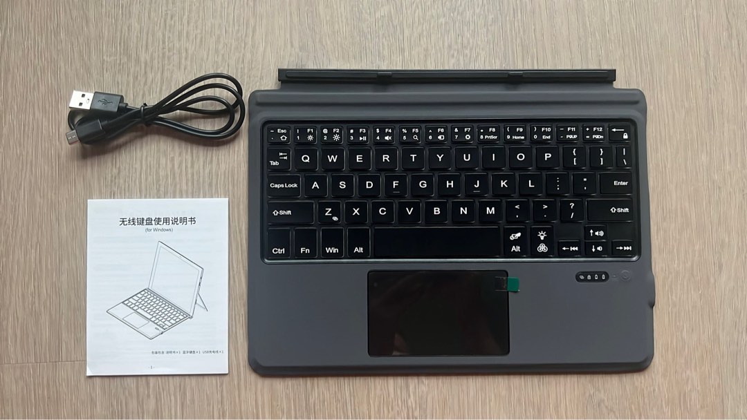 Microsoft Surface Go2/Go3/Go4, Ultra-Slim Bluetooth Wireless Keyboard ...