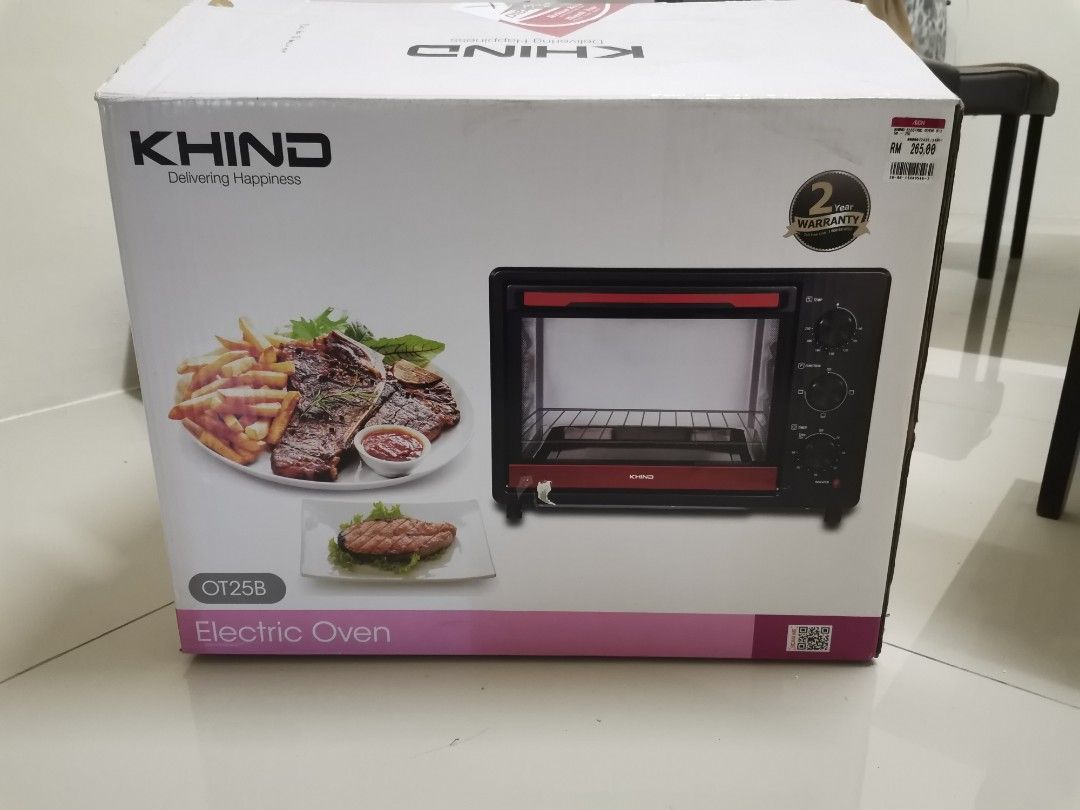 Microwave oven Khind OT25B, TV & Home Appliances, Kitchen Appliances ...