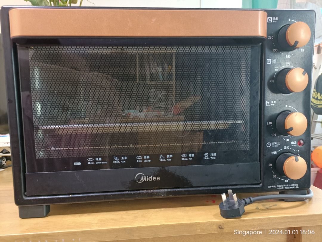 Midea Oven 35L, TV & Home Appliances, Kitchen Appliances, Ovens ...