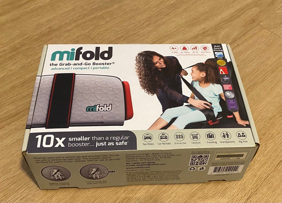 Mifold booster, Babies & Kids, Going Out, Car Seats on Carousell