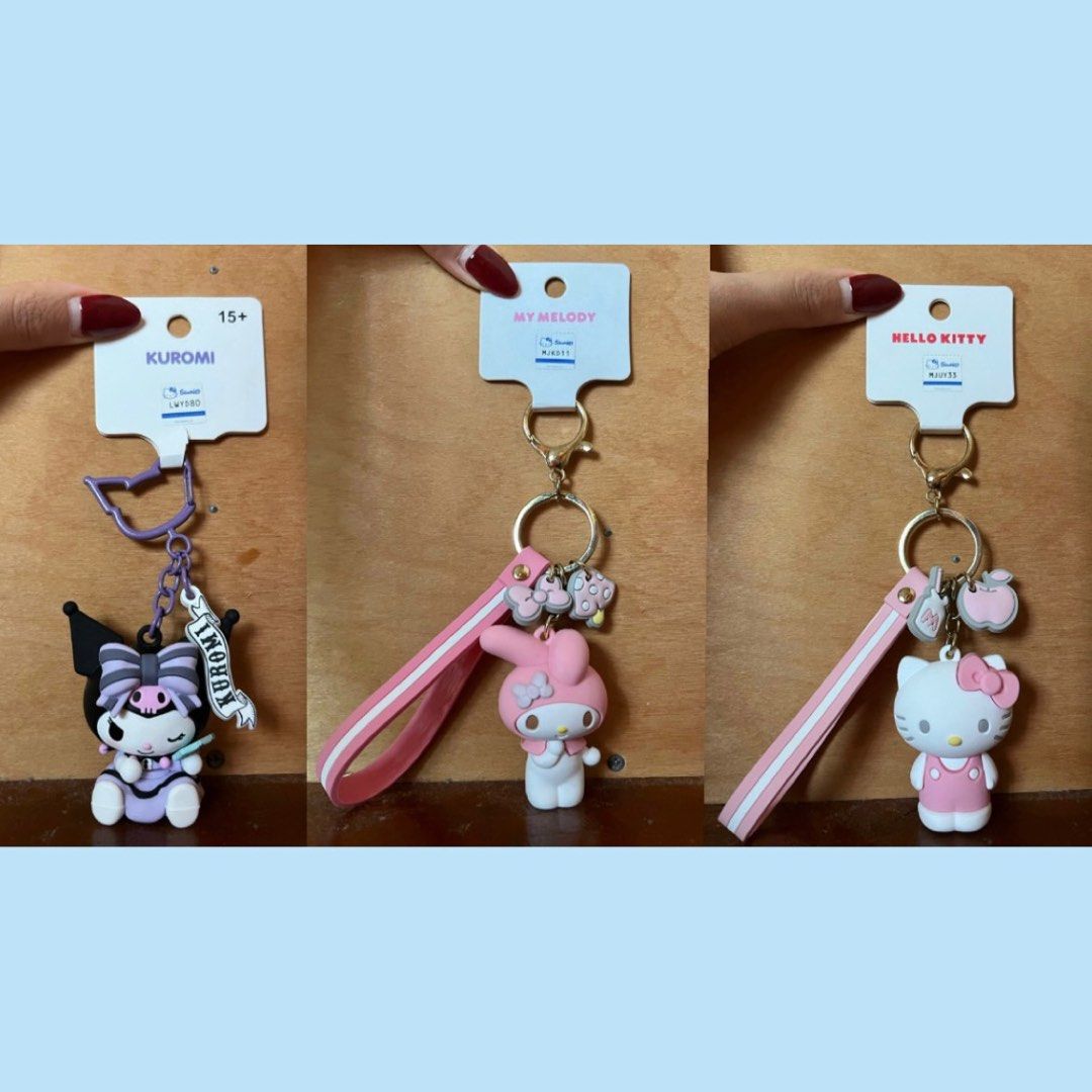miniso sanrio keychains, Hobbies & Toys, Toys & Games on Carousell