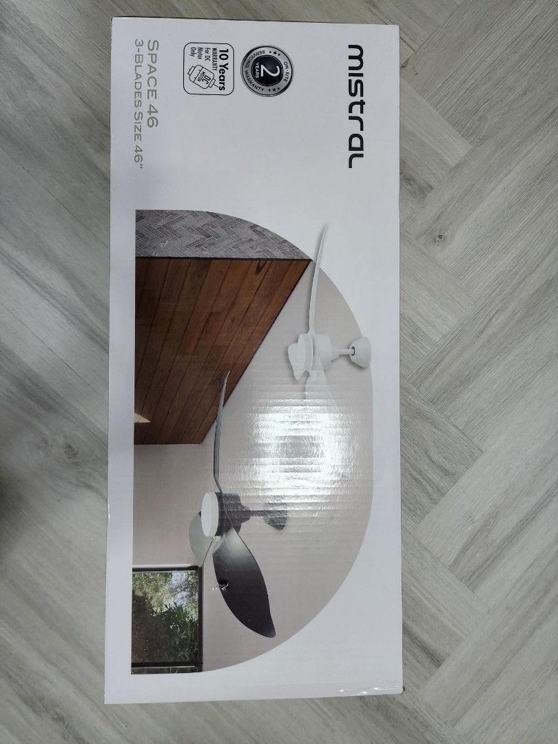 Mistral Space 46, Furniture & Home Living, Lighting & Fans, Fans on ...