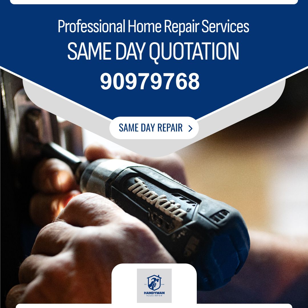 MK Home Repair Handyman Services (SAME DAY QUOTATION, SAME DAY REPAIR ...