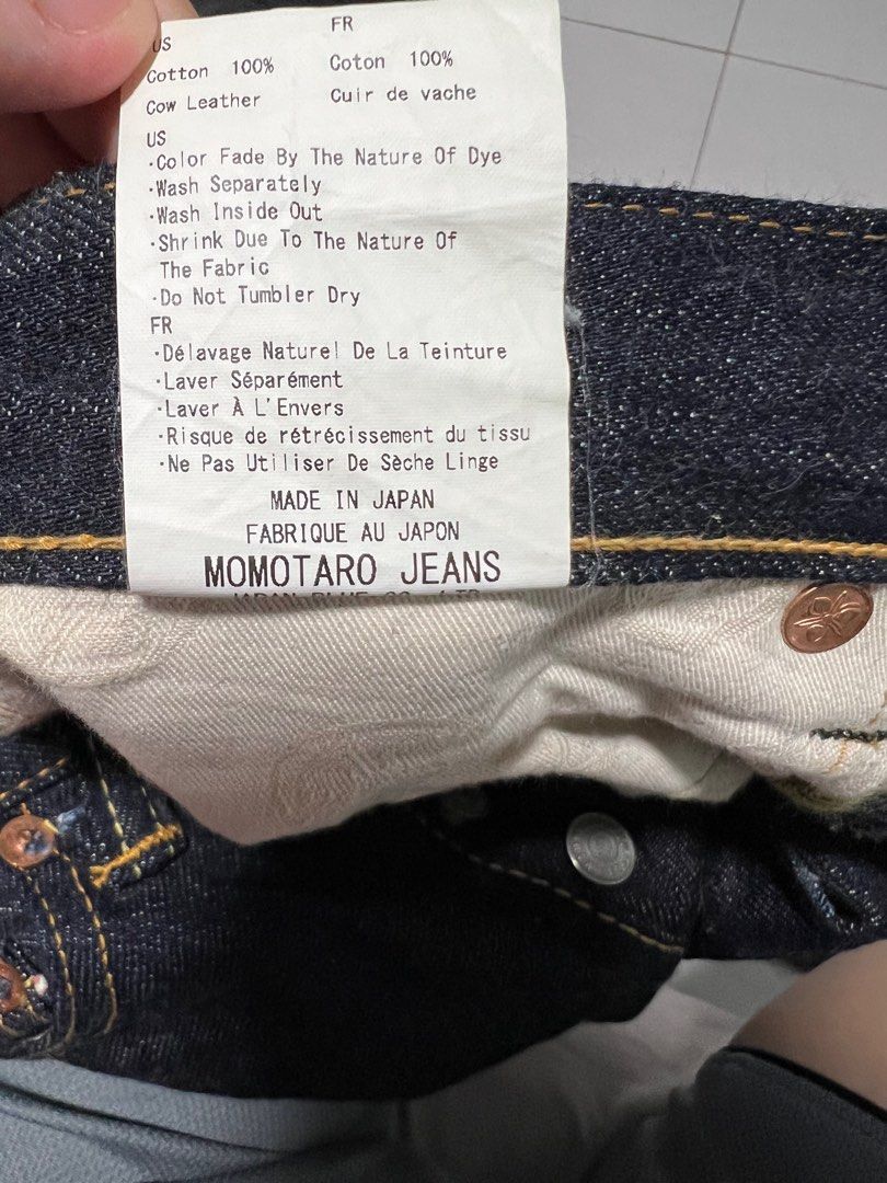 MOMOTARO DENIM JEANS, Men's Fashion, Bottoms, Jeans on Carousell